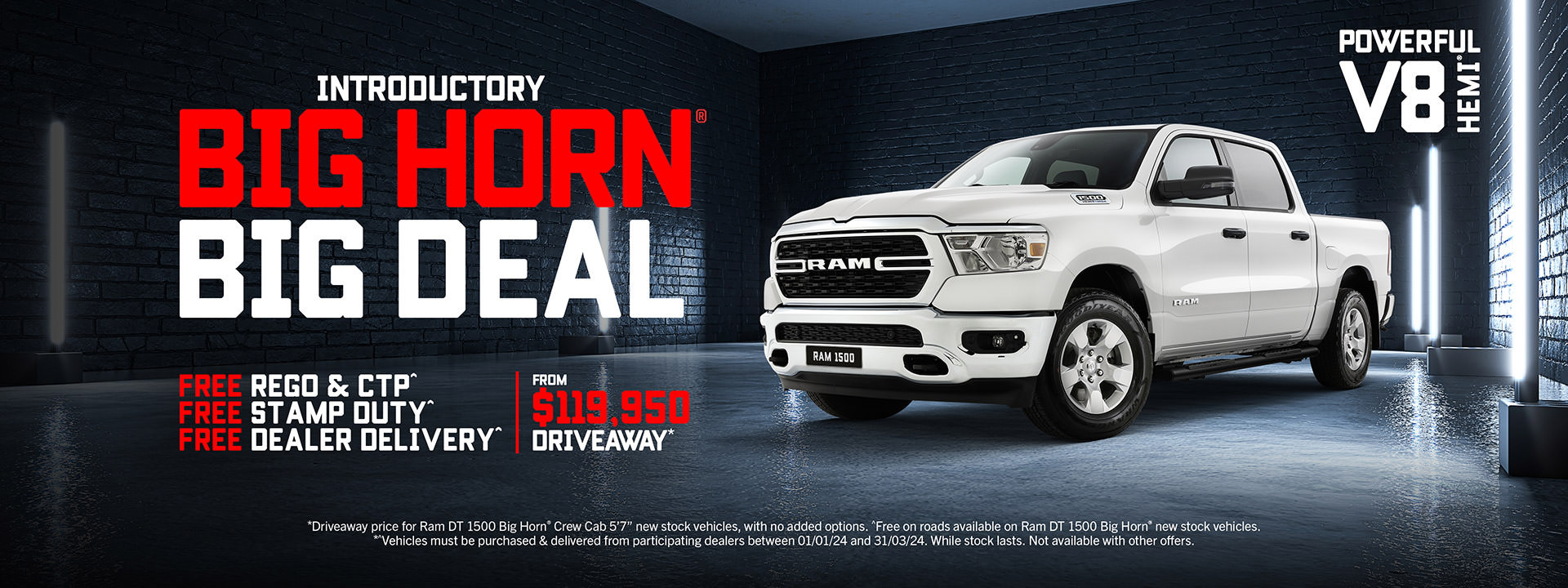 1500 Big Horn Crew Cab | Blue Ribbon Ram